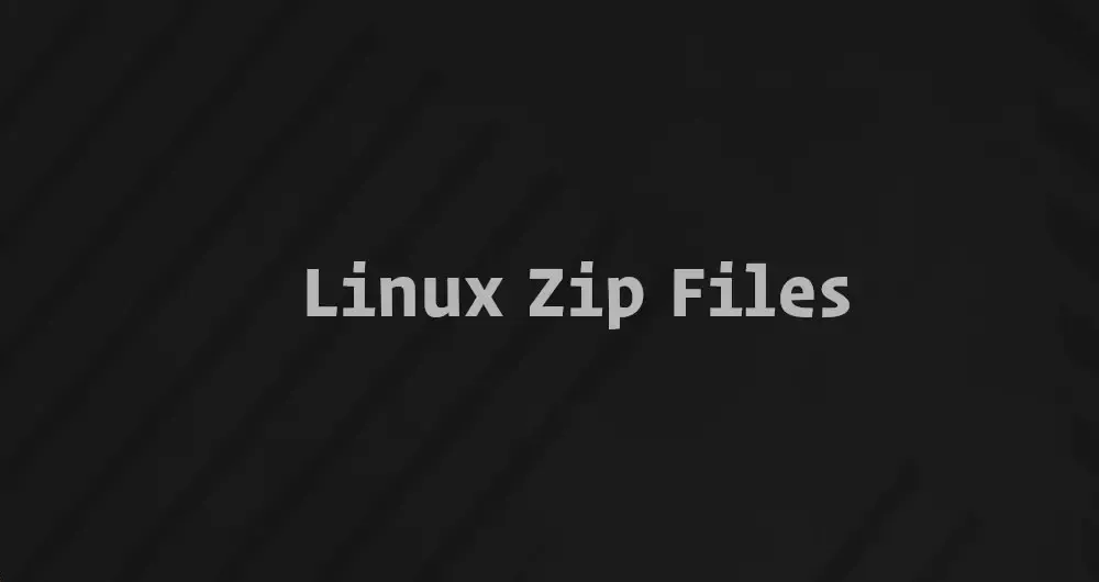 How to Zip Files and Directories in Linux How to Zip Files and Directories in Linux