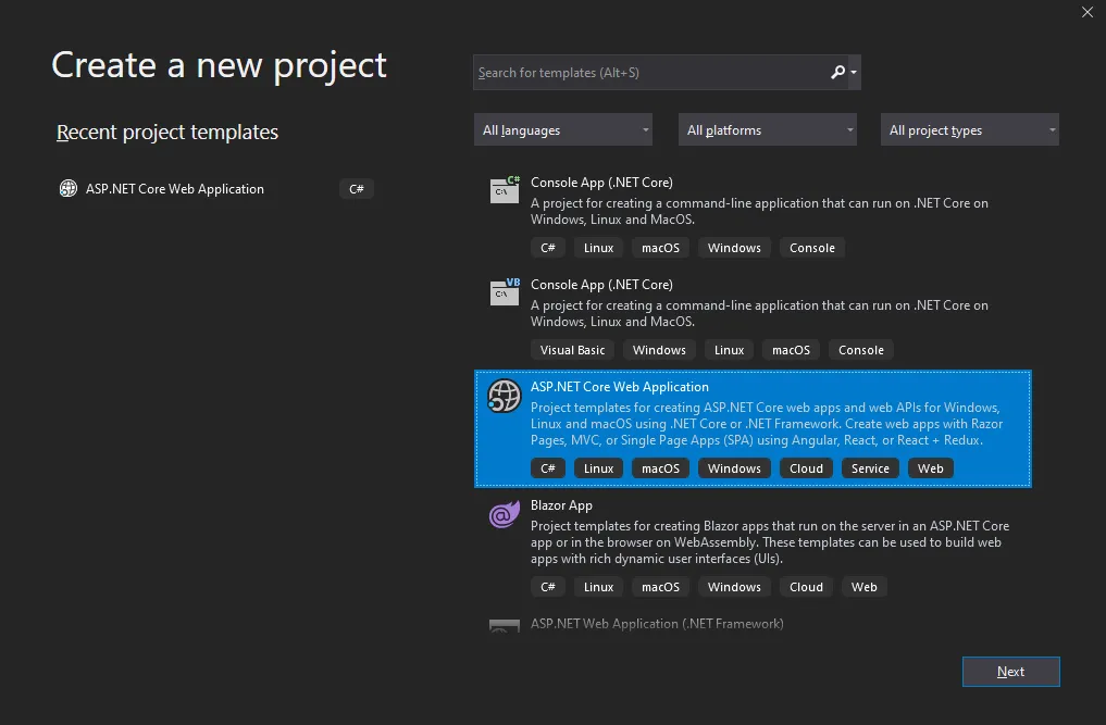 Getting Started Building Web Api Using Asp Net Core