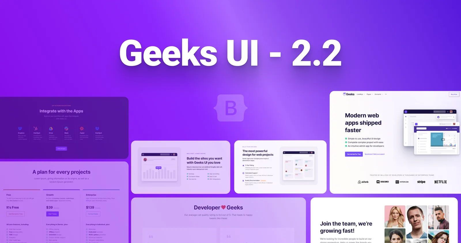 Geeks Academy Admin Template - Bootstrap Themes Geeks Academy Admin Template - Bootstrap Themes