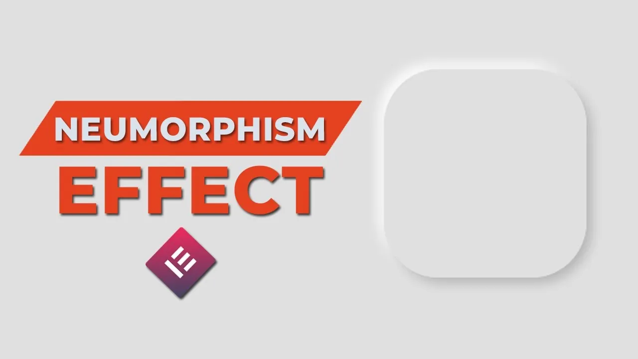 How to Create a Neumorphism effect using Elementor How to Create a Neumorphism effect using Elementor
