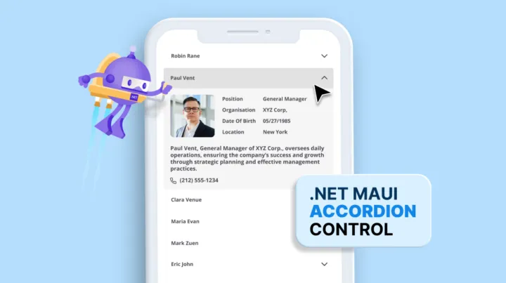 Introducing the New .NET MAUI Accordion Control Introducing the New .NET MAUI Accordion Control