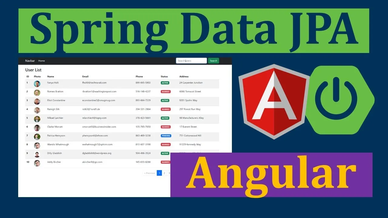 Build a Paginated API with Spring Data JPA and Angular Build a Paginated API with Spring Data JPA and Angular