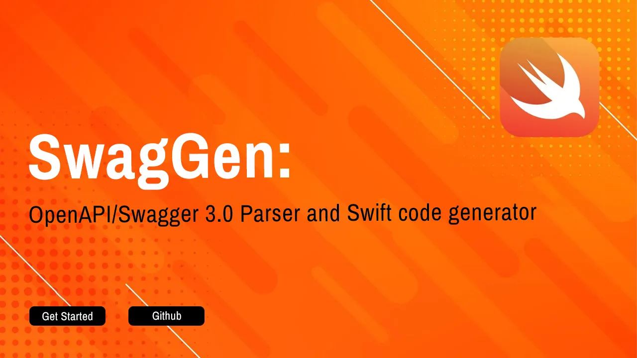Swaggen Openapiswagger 30 Parser And Swift Code Generator 9141