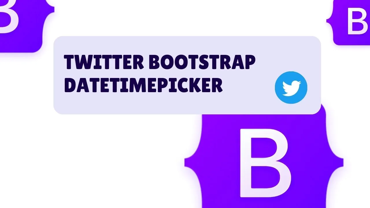 Twitter Bootstrap Datetimepicker Angular Date Picker With Bootstrap 5863