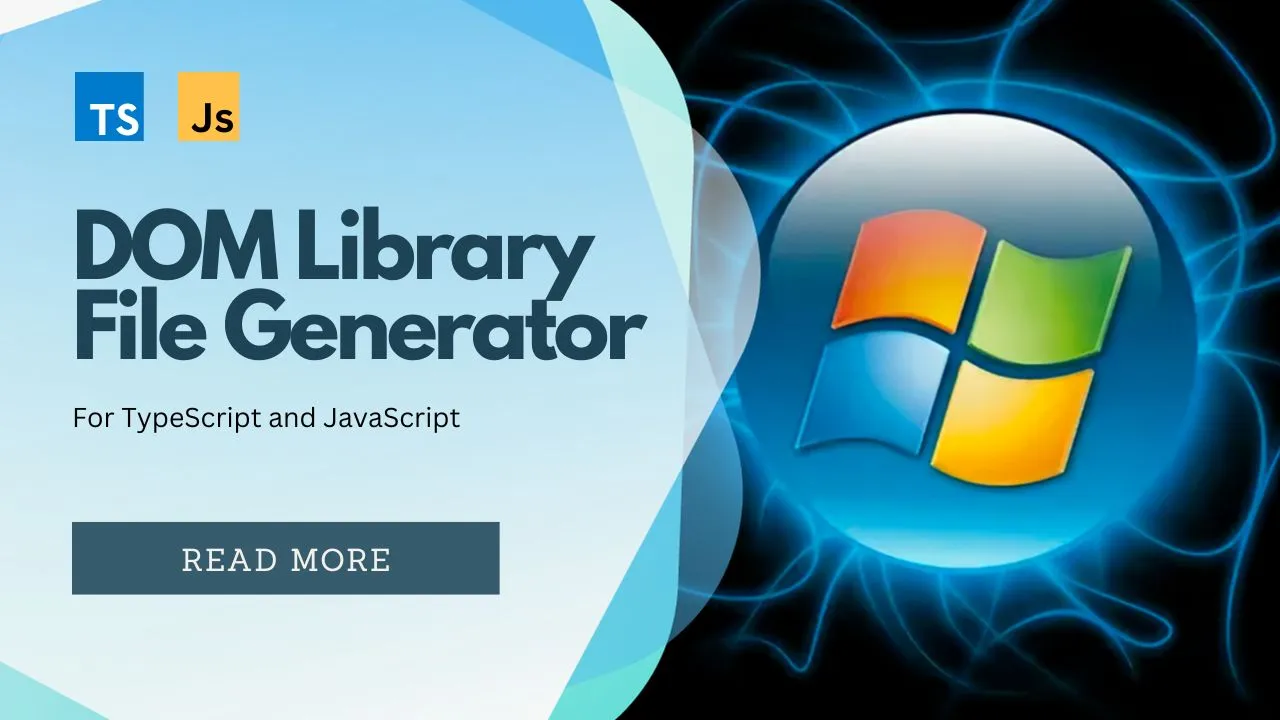 Dom Library File Generator For Typescript And Javascript 0376