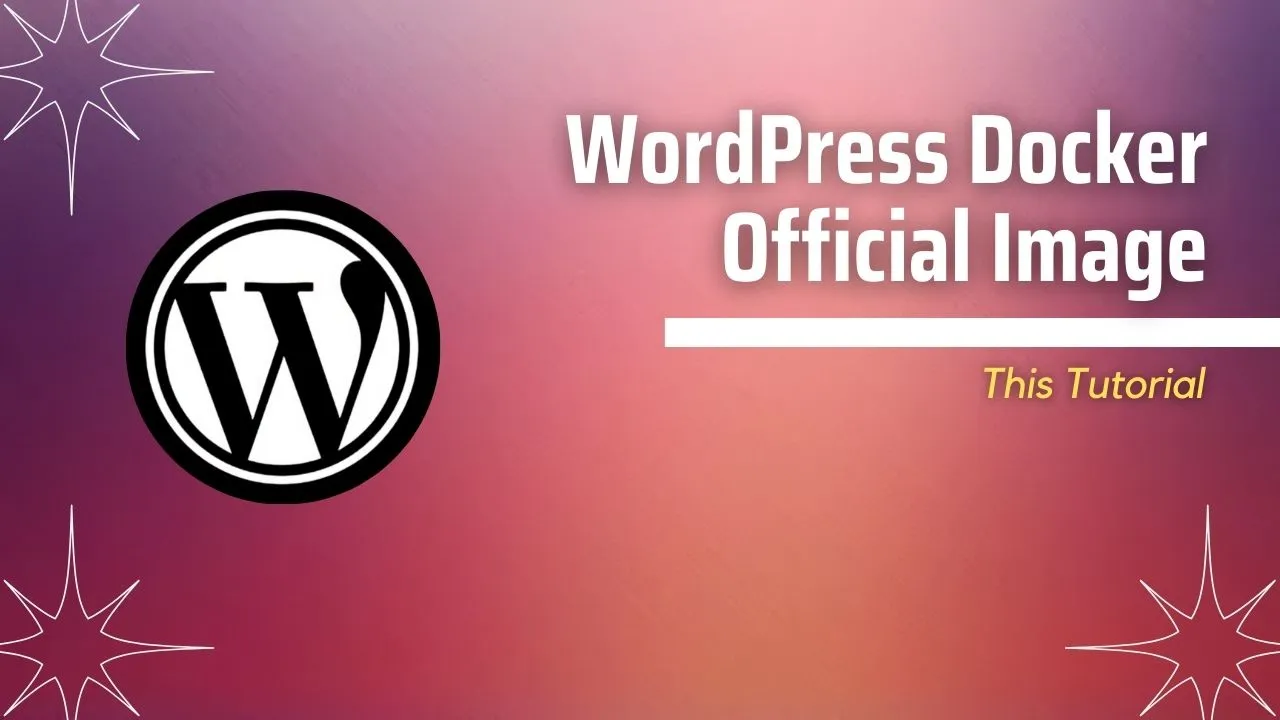 Wordpress Docker Official Image