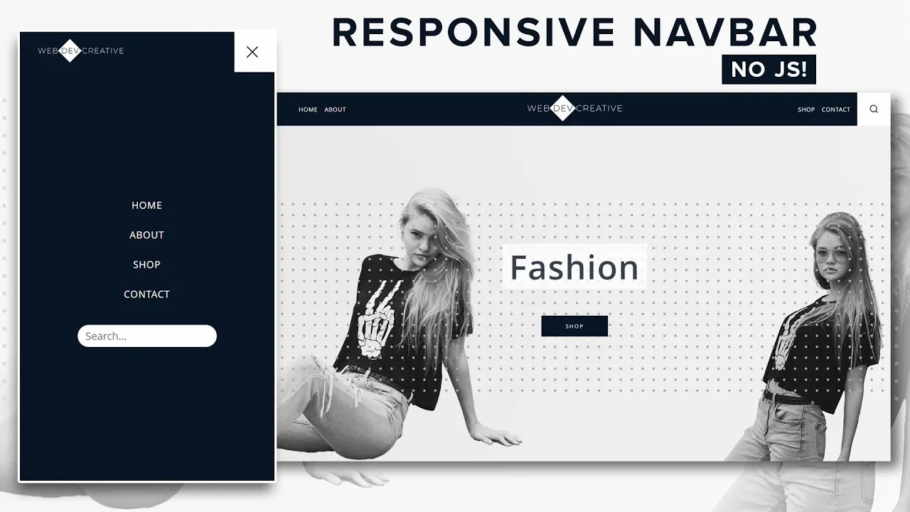Html And Css Mastery Crafting A Responsive Navbar Without Javascript