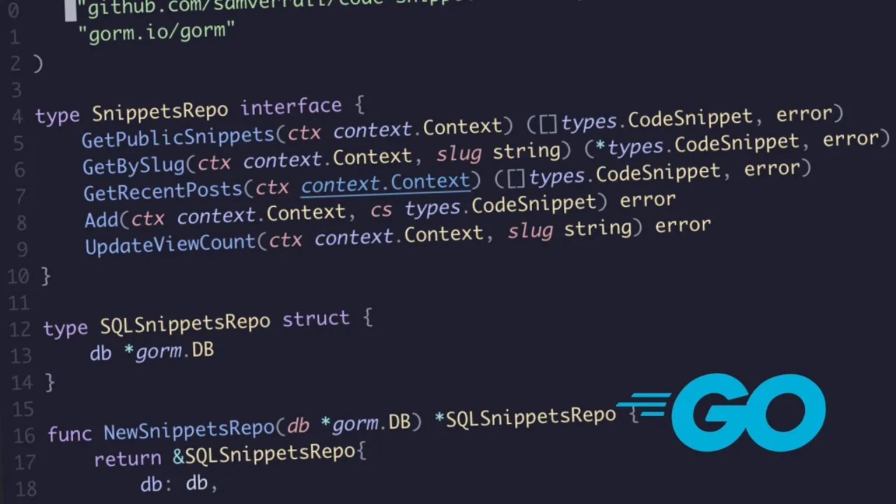 Golang Dependency Injection using the Repository Pattern Golang Dependency Injection using the Repository Pattern