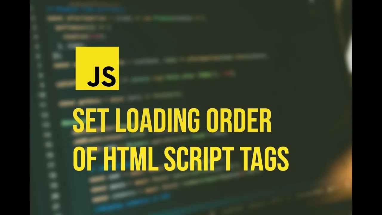 Manage The Loading Order Of Script Tags In Html A Step By Step Guide 8796