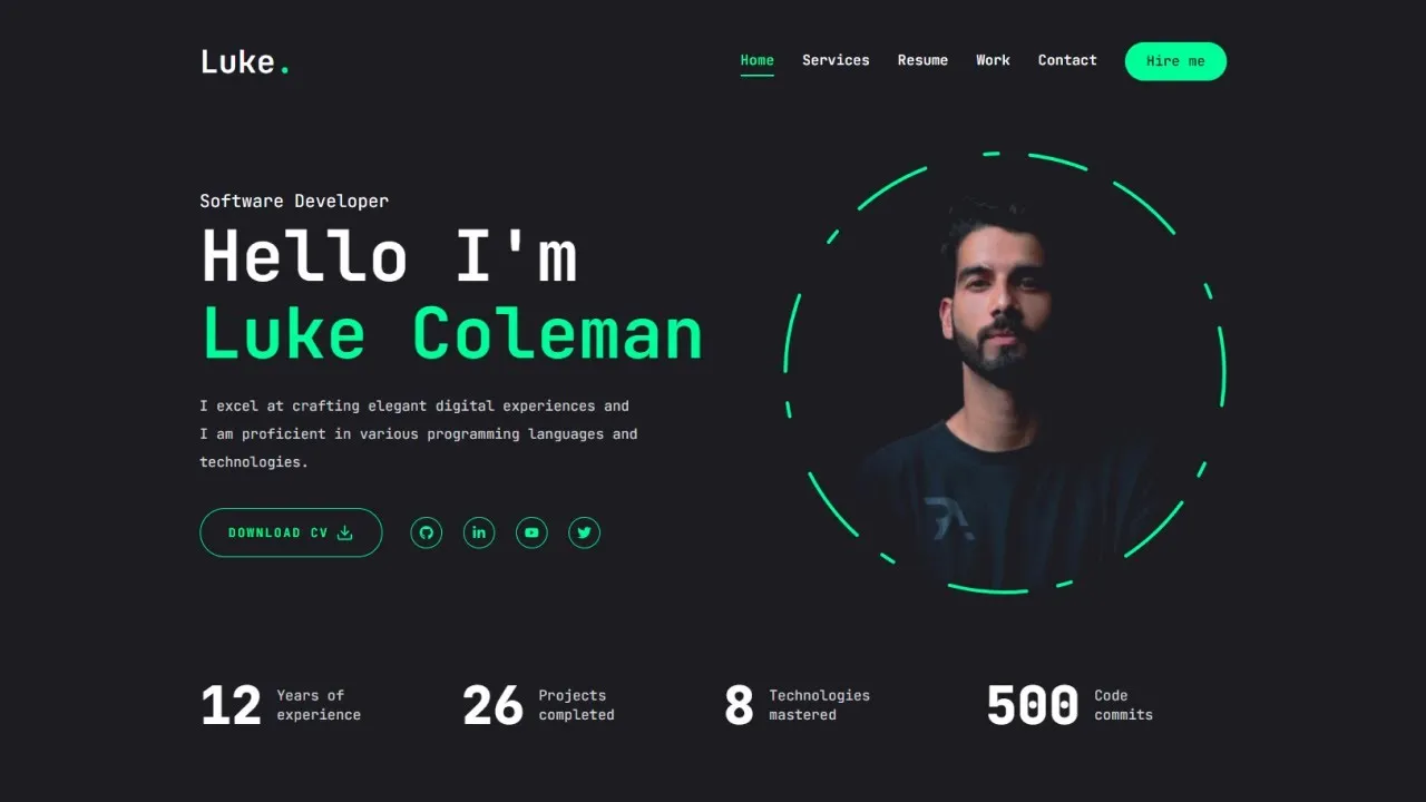 Build And Deploy A Portfolio Website Using Next Js Tailwind Css And Framer Motion