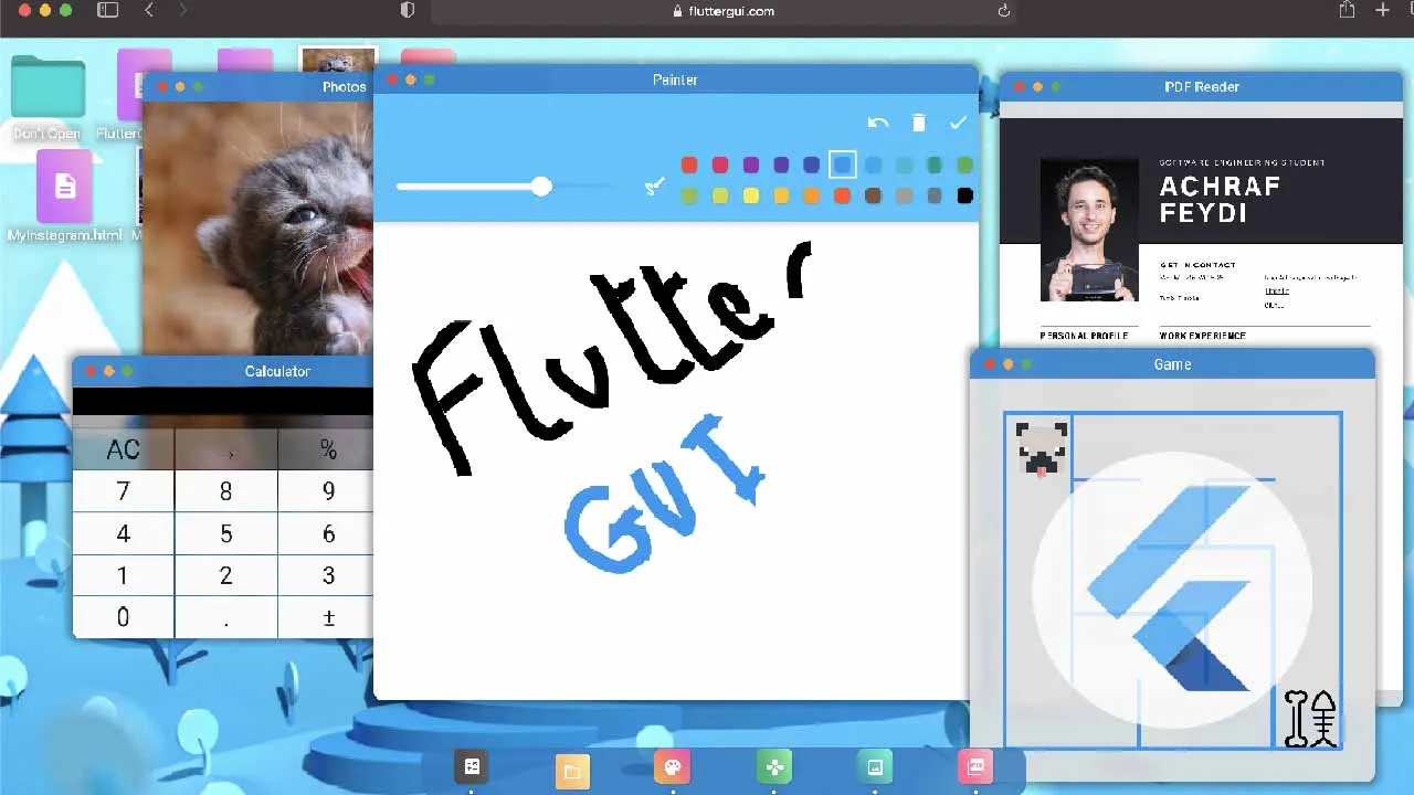 Desktop Gui Implementation Using Flutter Web Part 1 Introduction 4720