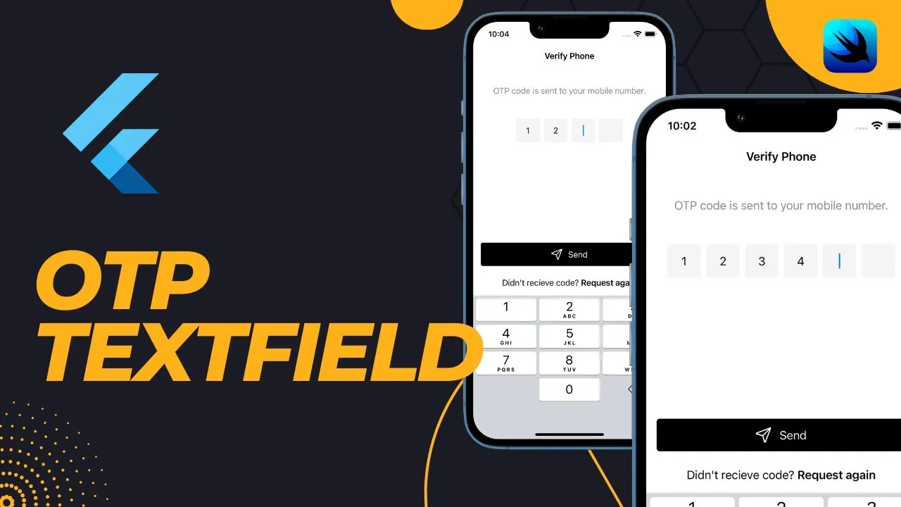 Fully Customizable OTP Entry TextField for Flutter, Widget Accepts Pin ... Fully Customizable OTP Entry TextField for Flutter, Widget Accepts Pin ...