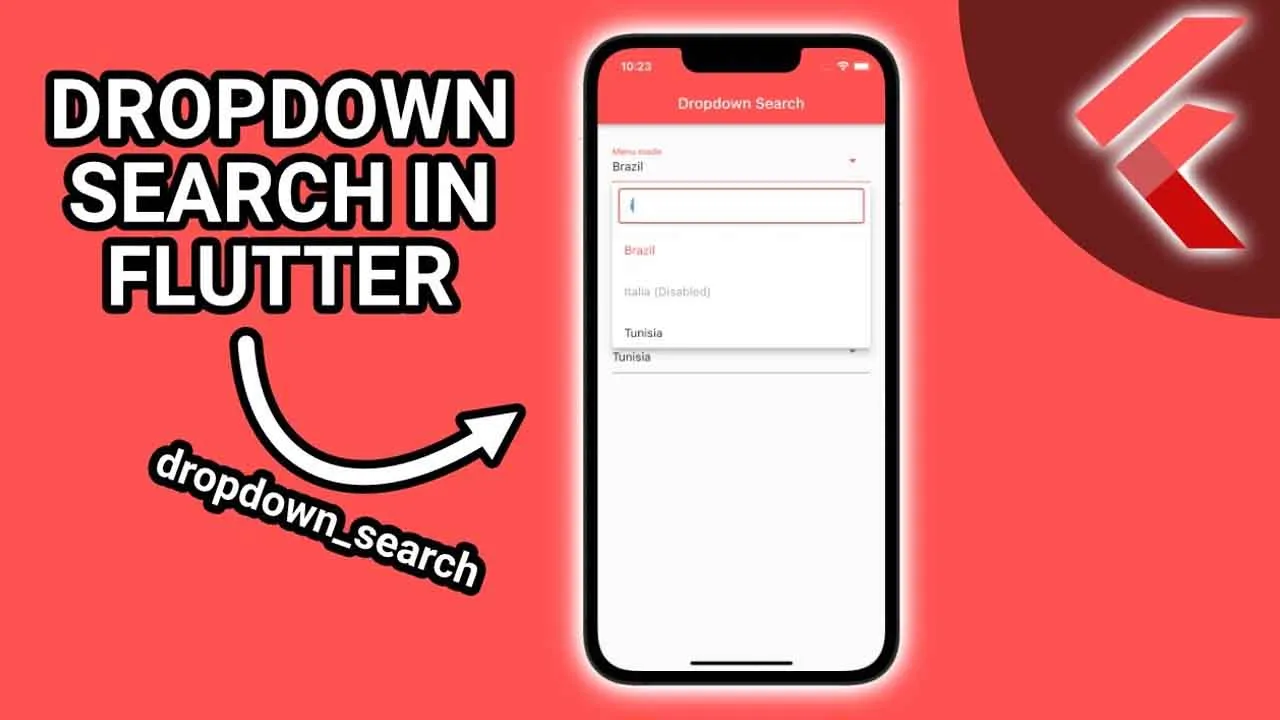 Animated Dropdown Search with Flutter Animated Dropdown Search with Flutter